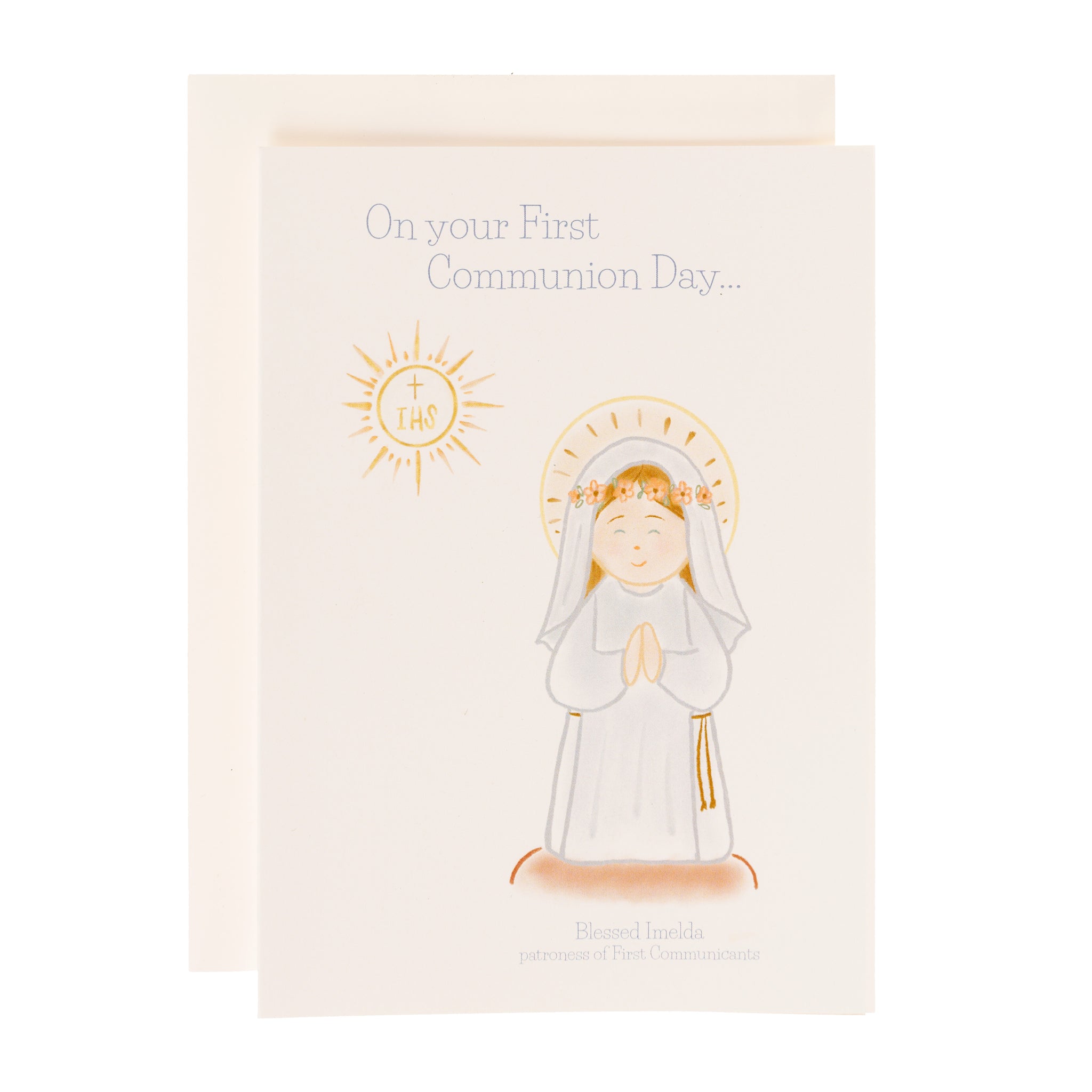 Blessed Imelda First Communion Card | The Catholic Company®