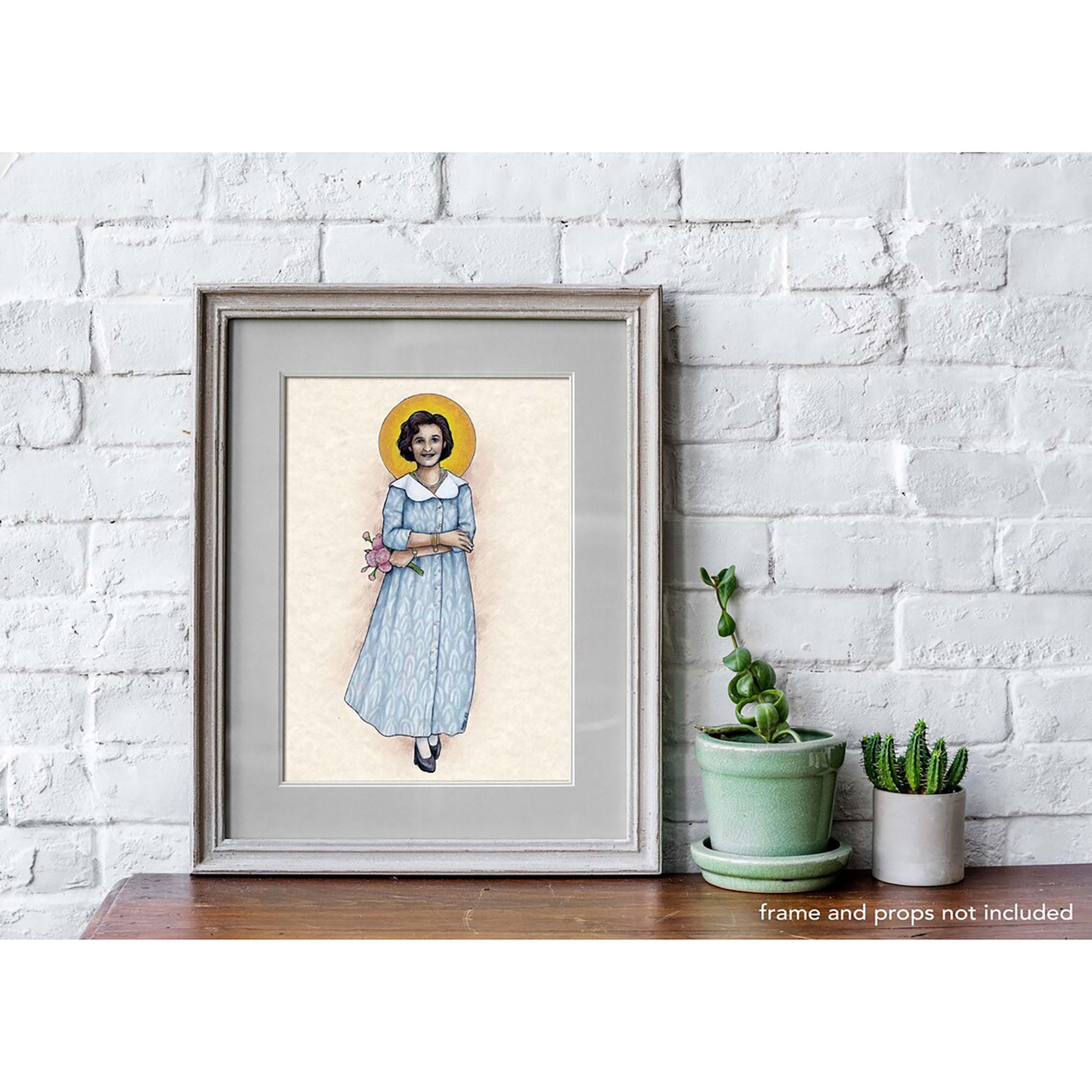 St. Gianna Molla Art Print | The Catholic Company®