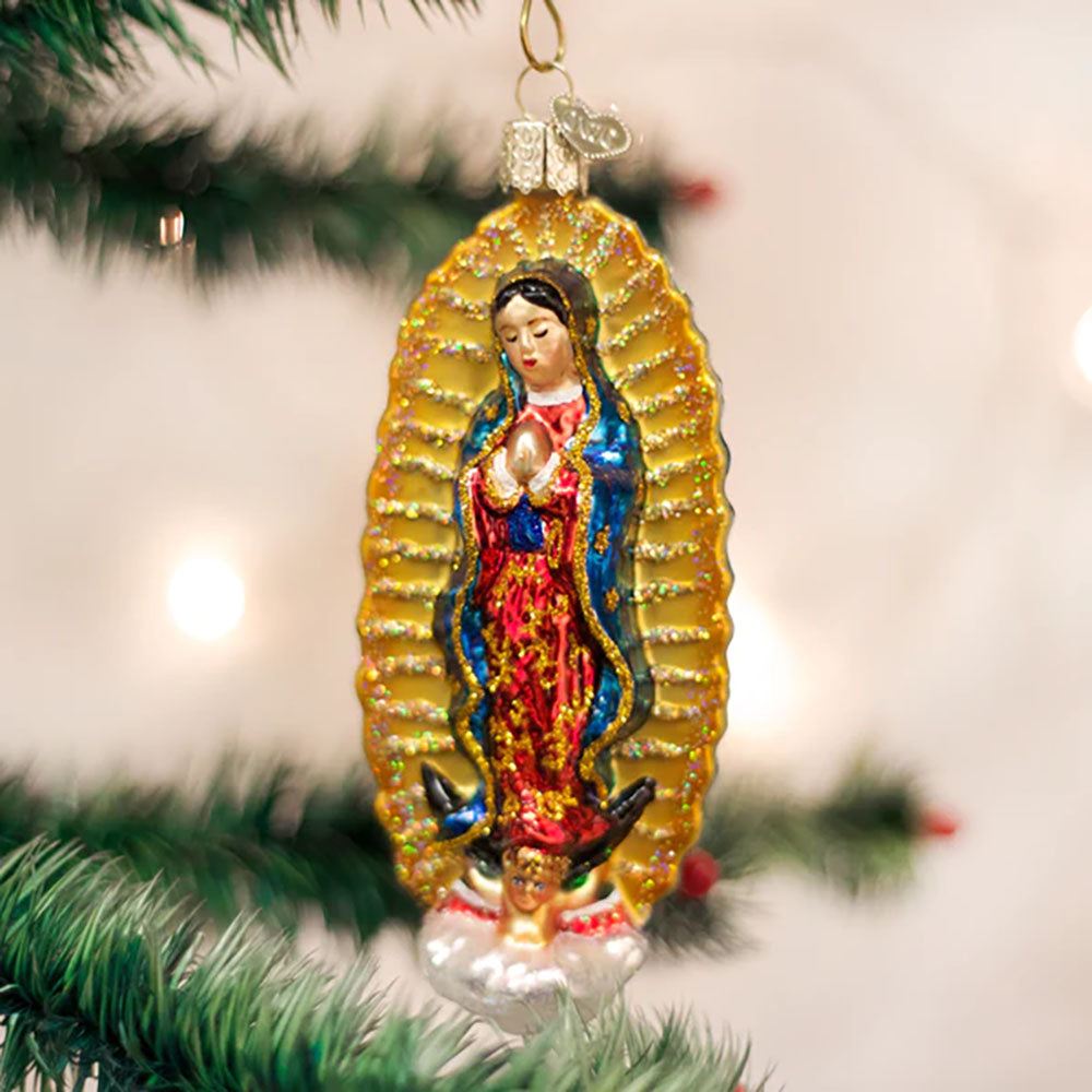 Old World Christmas Our Lady of Guadalupe Ornament | The Catholic Company®