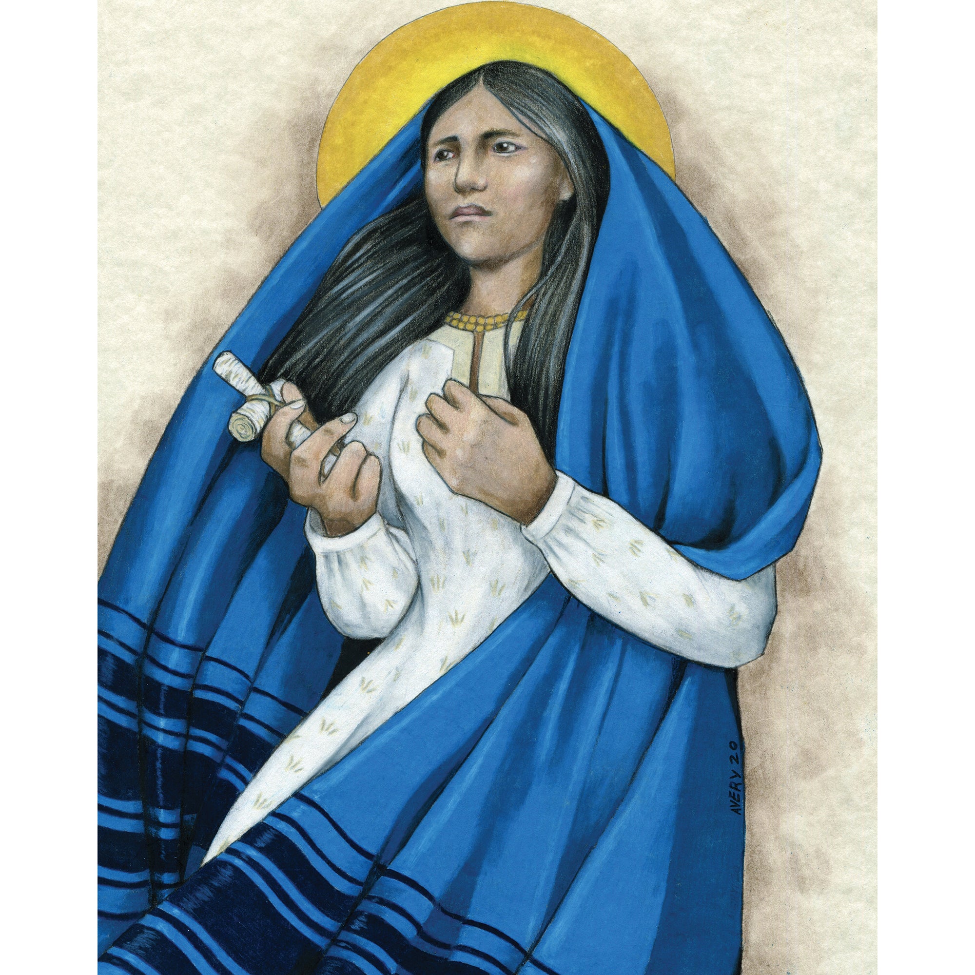 St. Kateri Tekakwitha Art Print | The Catholic Company®