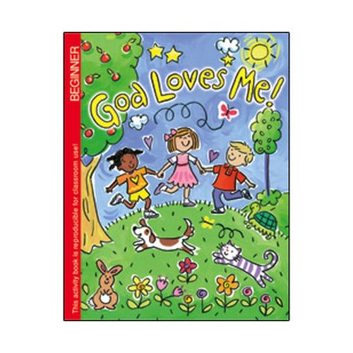 God Loves Me Coloring Book (Pre K) | The Catholic Company®