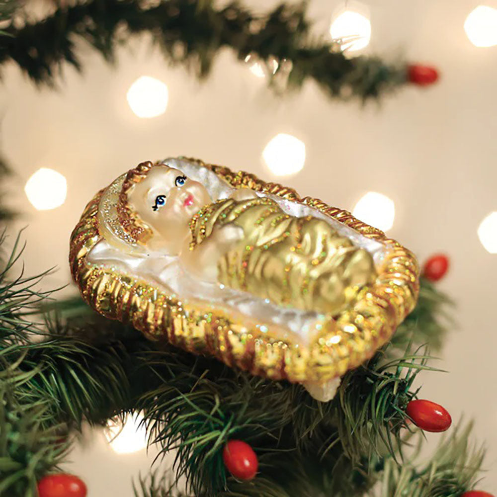 Old World Christmas Baby Jesus Ornament | The Catholic Company®