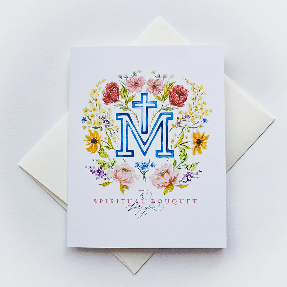 Franciscan Spiritual Bouquet Card