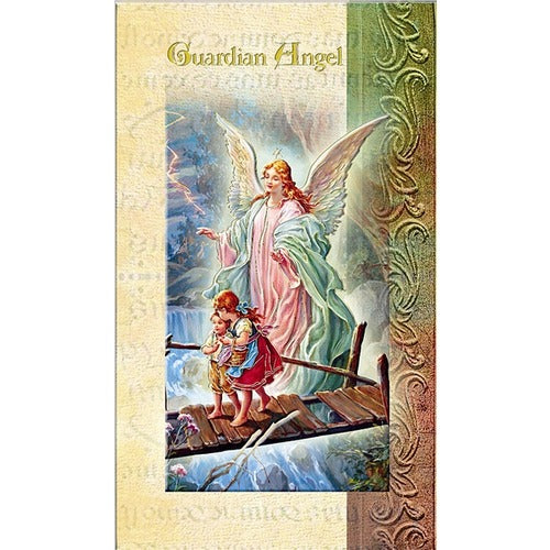 Guardian Angel - Folded Prayer Card | The Catholic Company®
