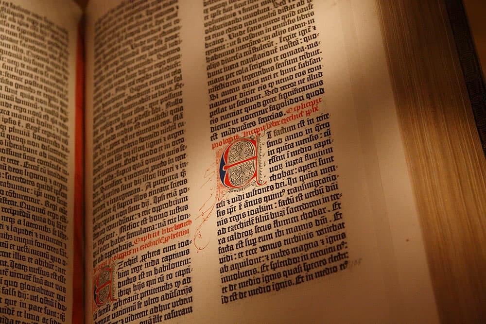 The Catholic Bible: The First Printed Book? | The Catholic Company®