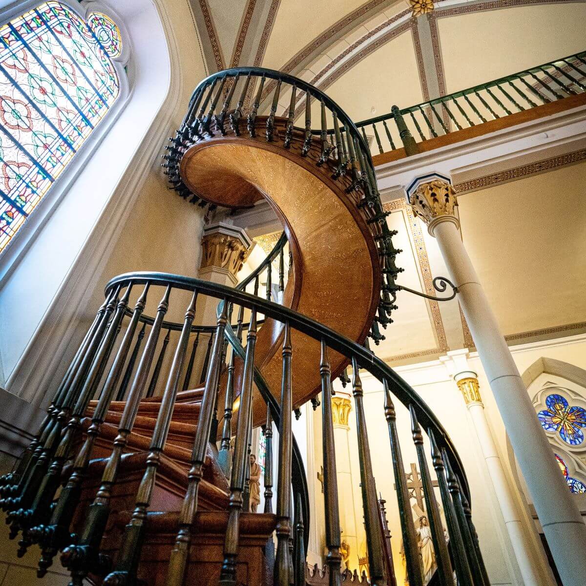 The Miraculous Loretto Staircase: Built by St. Joseph? | The Catholic ...