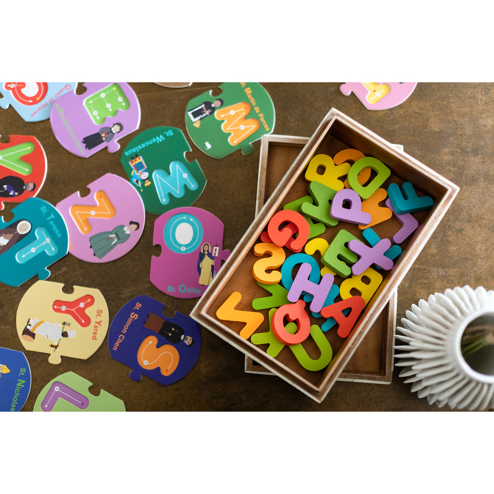 Pray & Play ABC Puzzle Set | The Catholic Company®