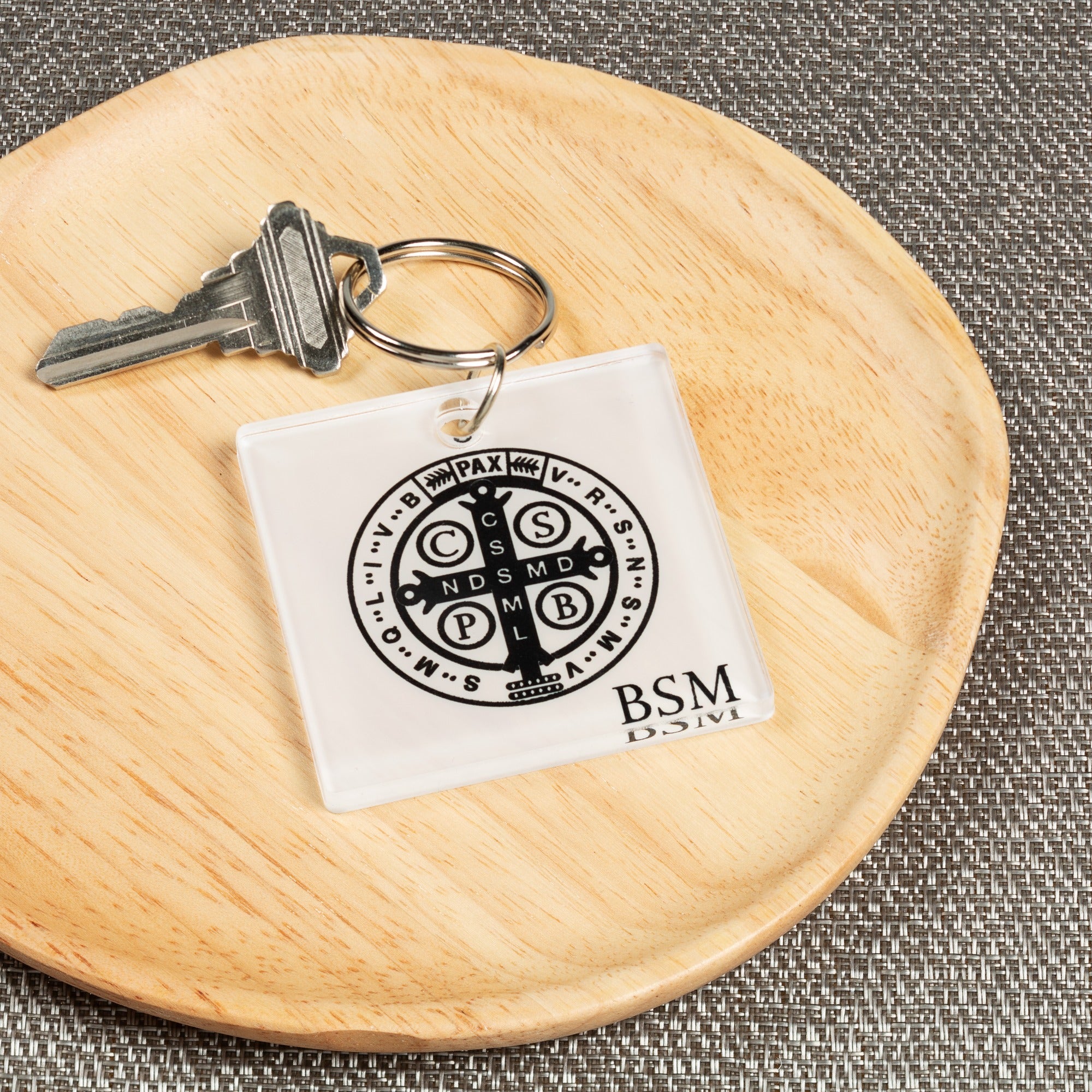 Personalized St. Benedict Medal Key Chain | The Catholic Company®