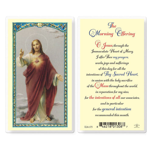Morning Offering Prayer Card | The Catholic Company®