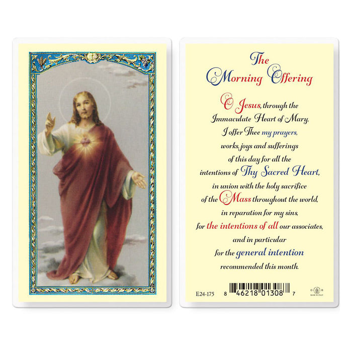 Morning Offering Prayer Card | The Catholic Company®