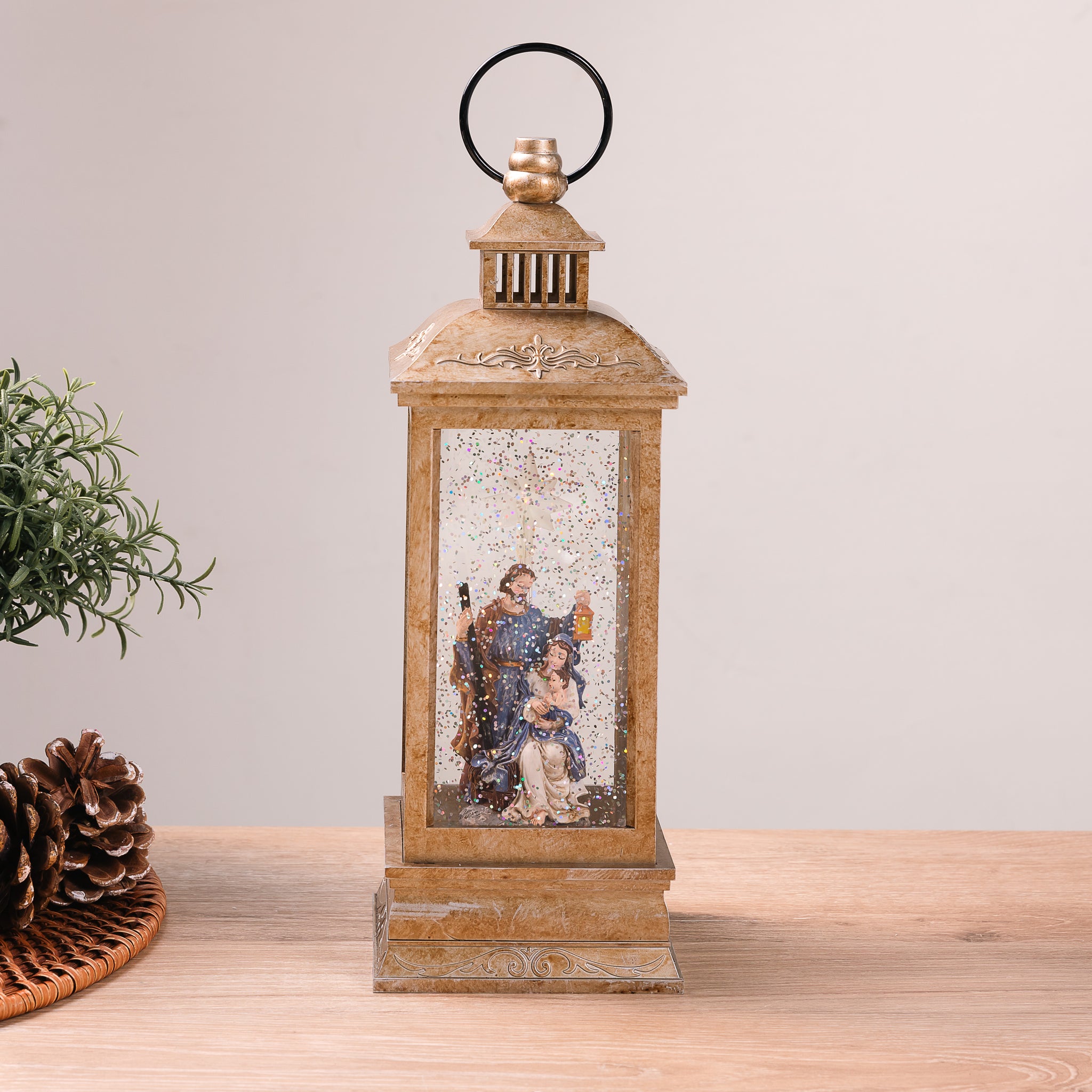 Fontanini Star of Bethlehem Nativity LED Lantern | The Catholic Company®