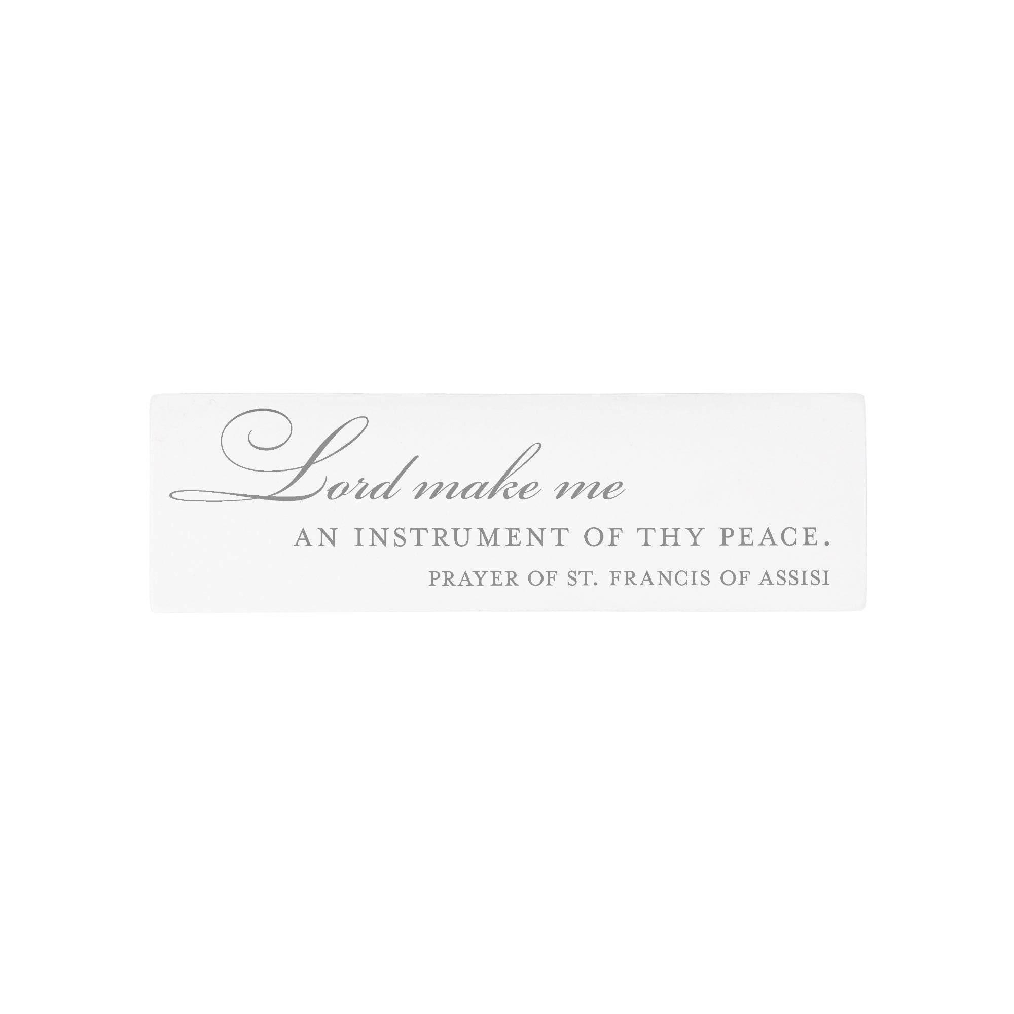 St. Francis Peace Prayer Block | The Catholic Company®