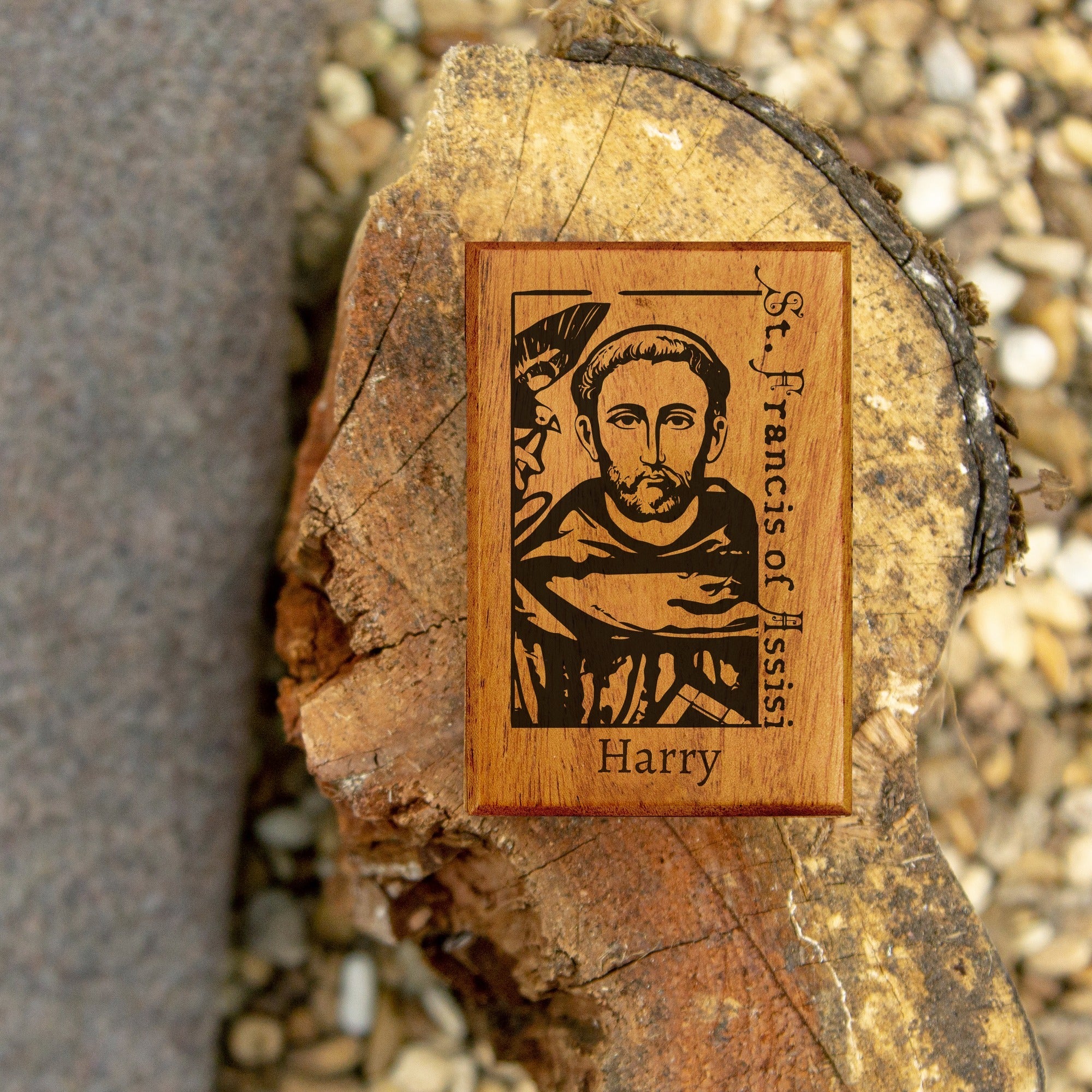Personalized St. Francis of Assisi Keepsake Box | The Catholic Company®