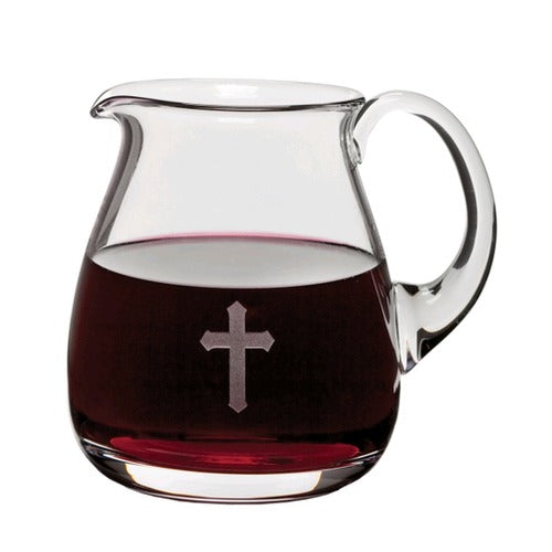 32 oz. Glass Flagon Communion Ware | The Catholic Company®