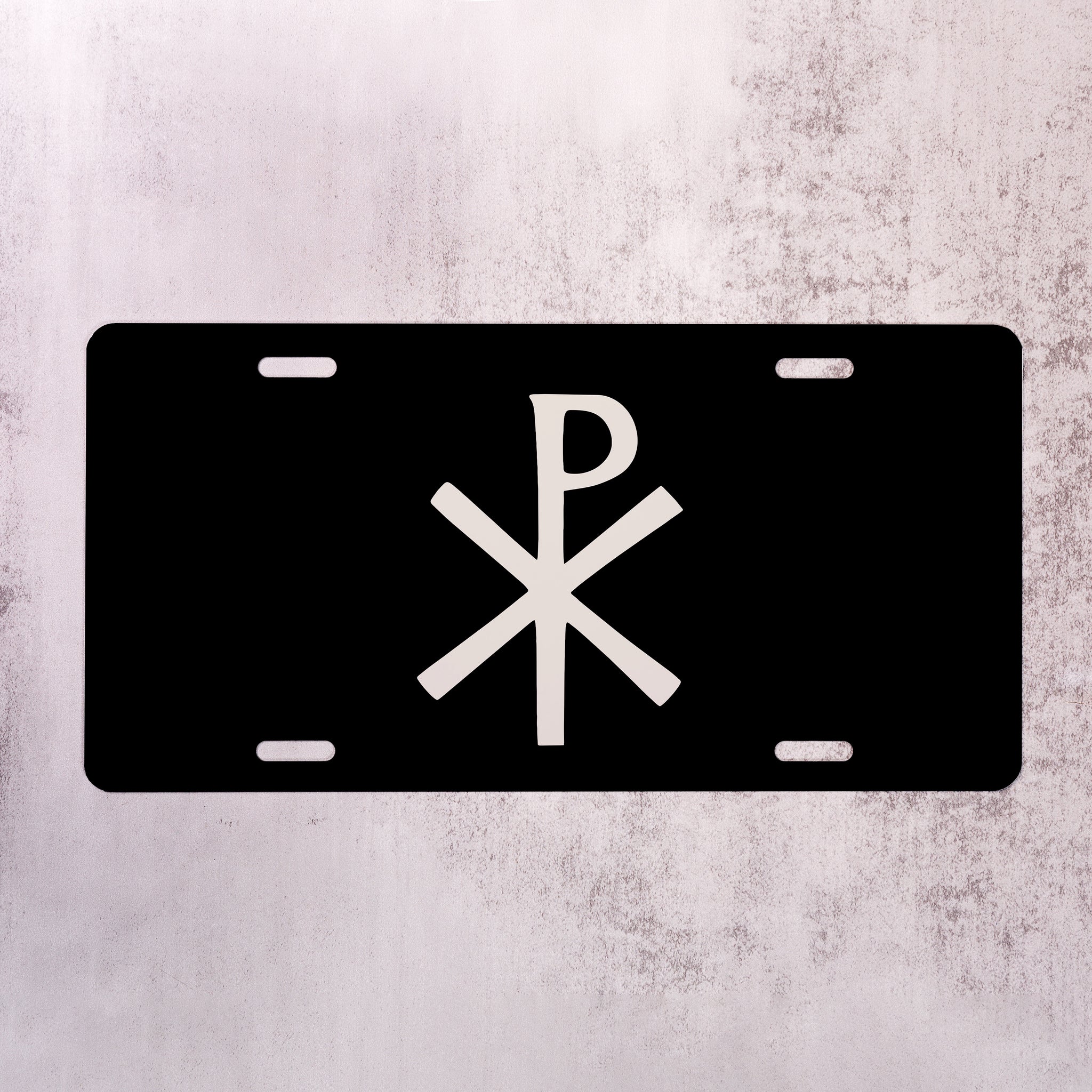 Chi Rho License Plate | The Catholic Company®