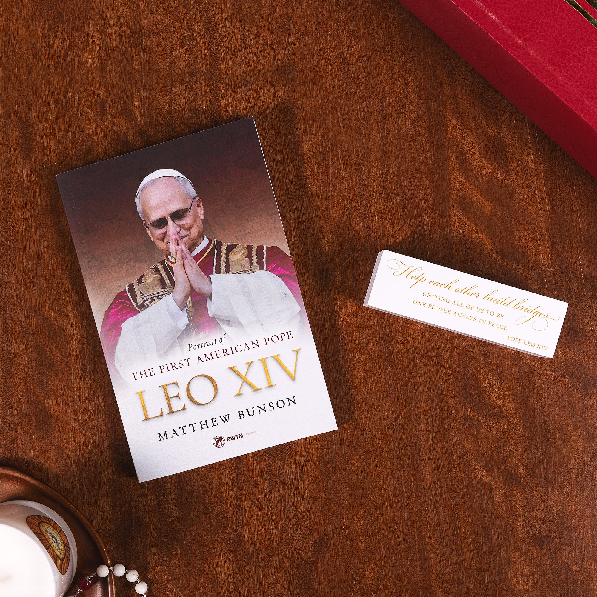 Pope Leo Book & Pope Leo Help Each Other Quote Block