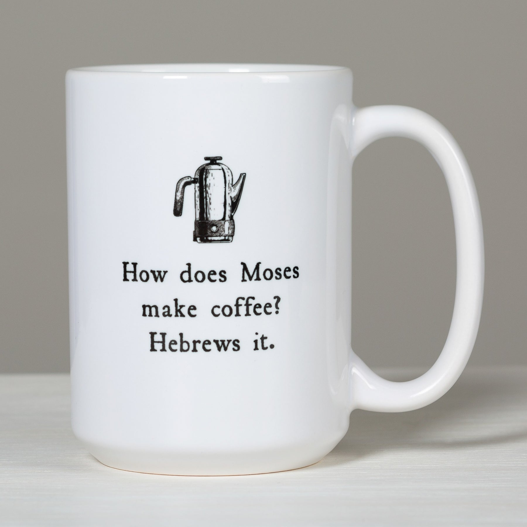 Moses Makes Coffee Mug | The Catholic Company®