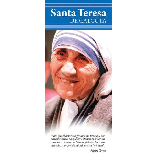 Mother Teresa Canonization Pamphlets (Spanish 50 Pk) | The Catholic ...