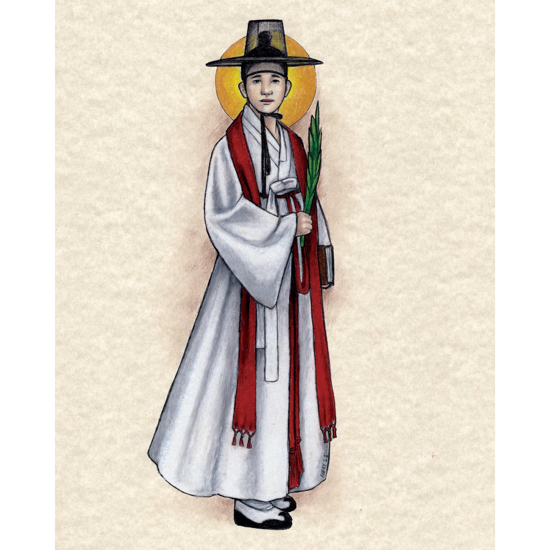 St. Andrew Kim Art Print | The Catholic Company®