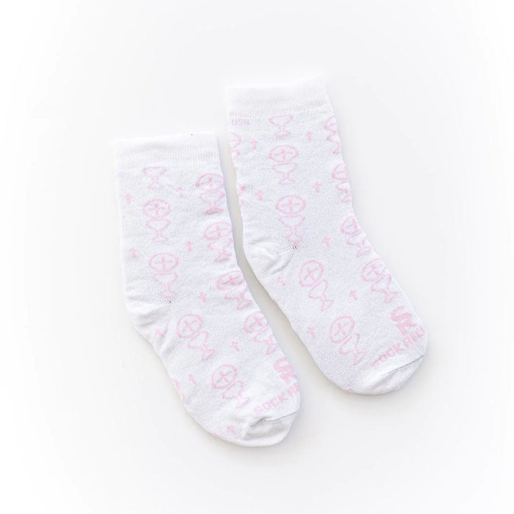 Chalice & Host First Communion Socks - Black or White