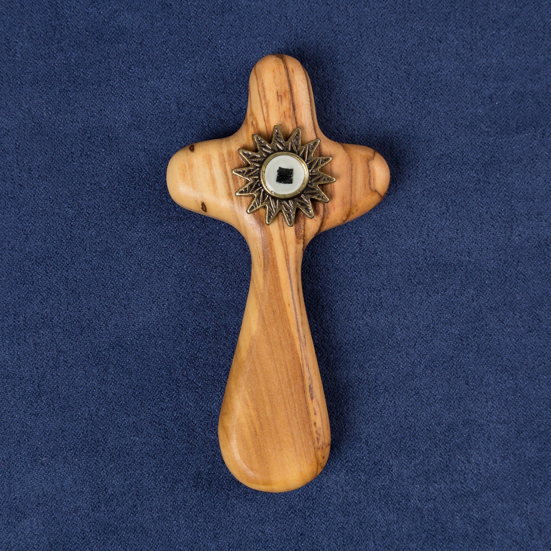 Olive Wood Relic Cross | The Catholic Company®