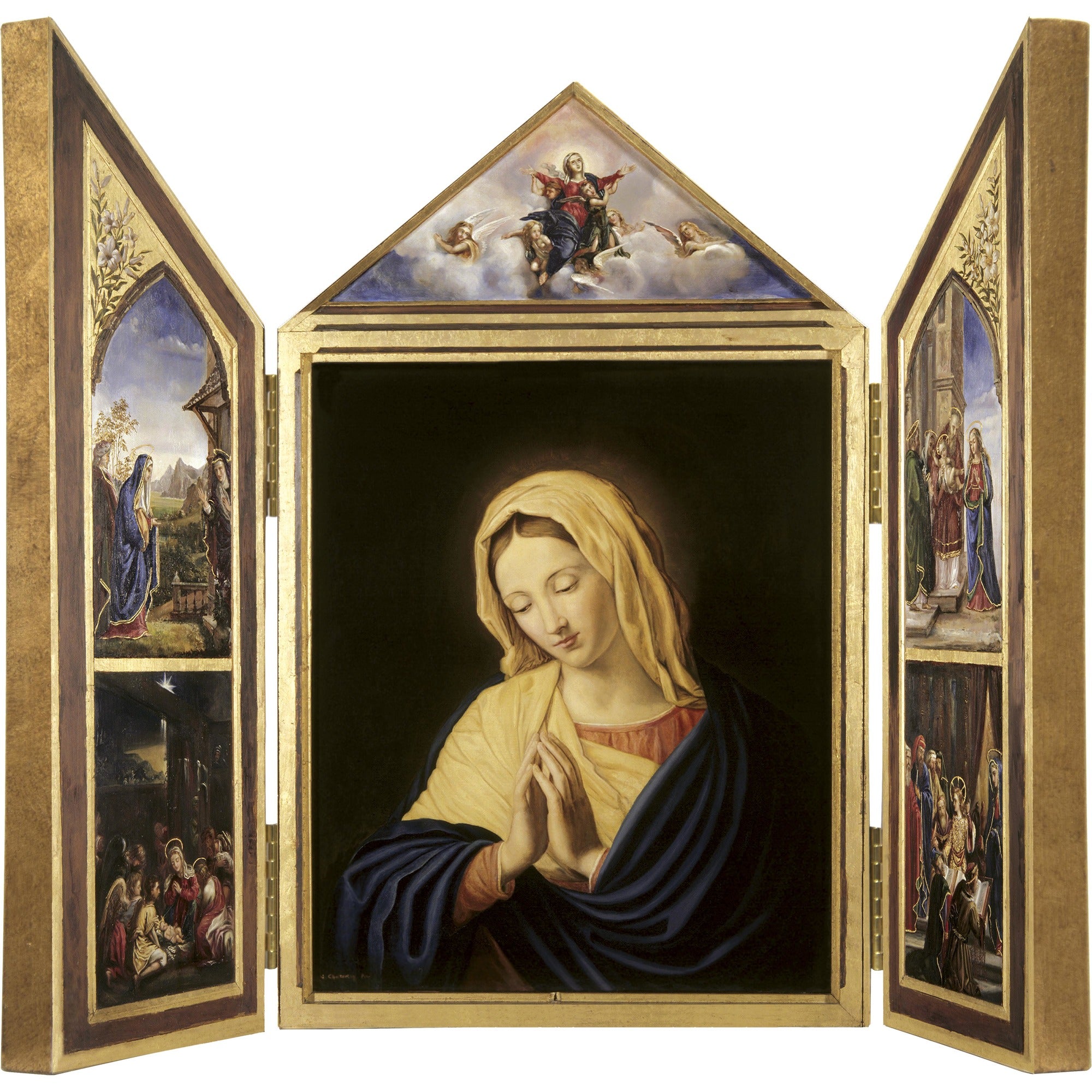 Virgin Mary Triptych | The Catholic Company®