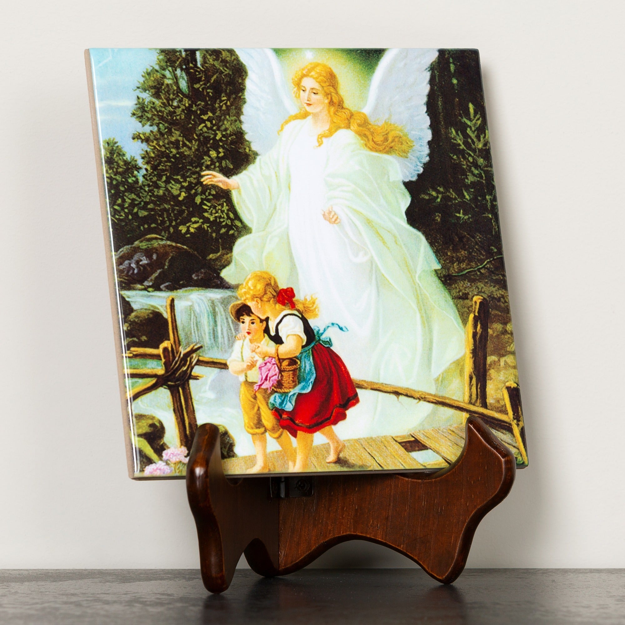 Guardian Angel Ceramic Tile | The Catholic Company®