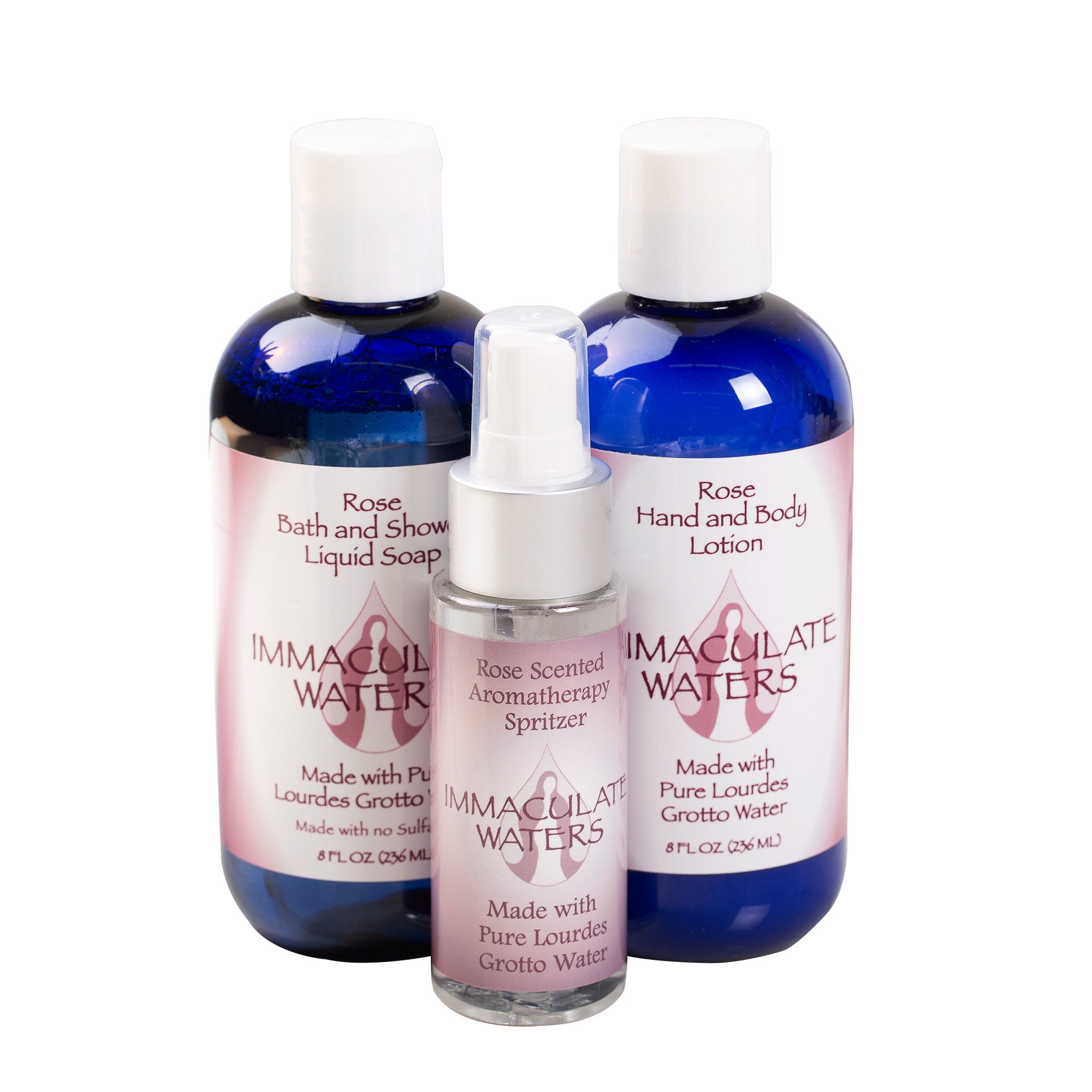 Immaculate Waters Rose Set (3-Pack) | The Catholic Company®