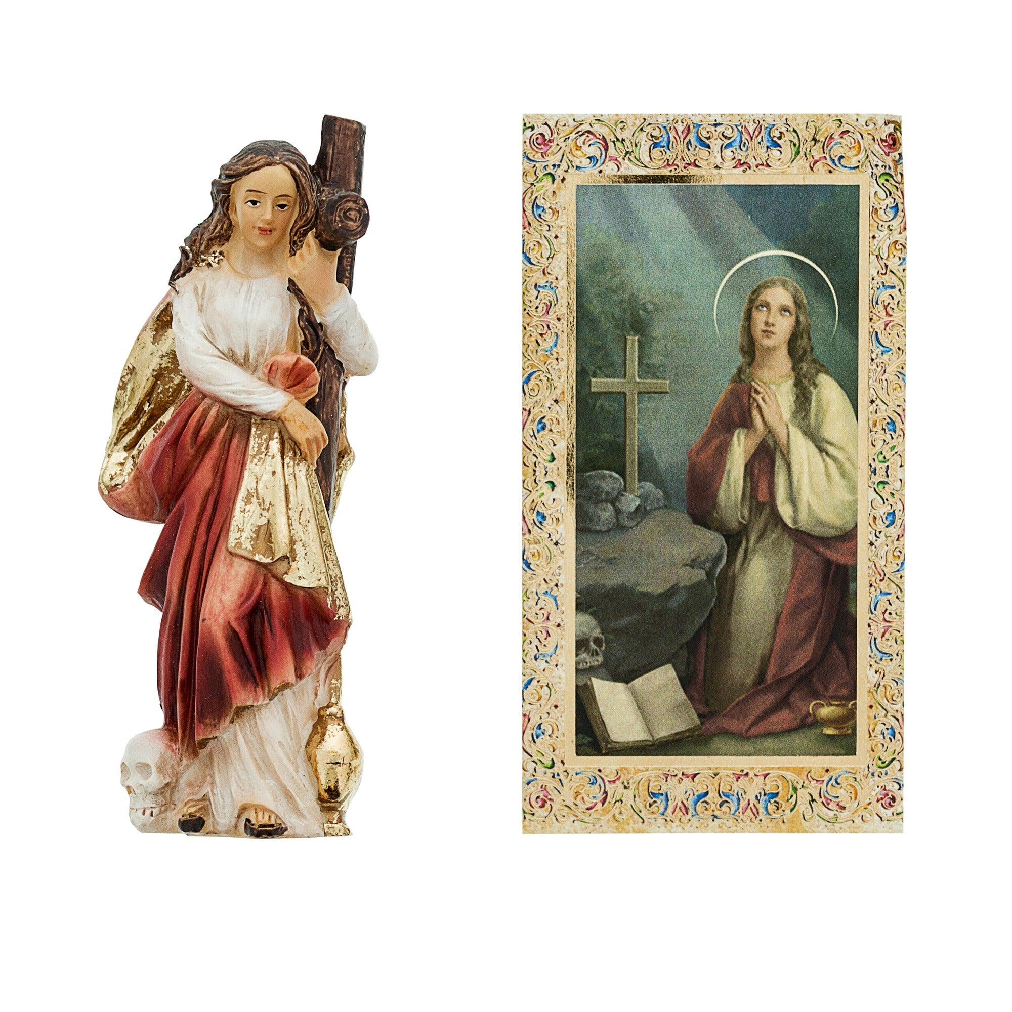 St. Mary Magdalene Statue - 4" | The Catholic Company®