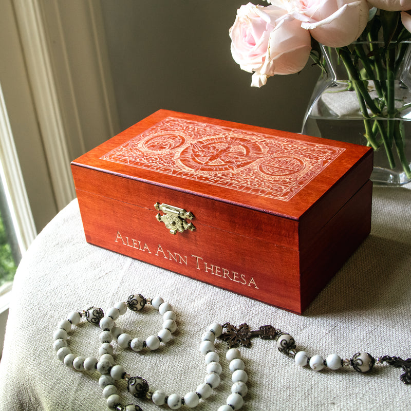 Personalized Confirmation Keepsake Box | The Catholic Company®