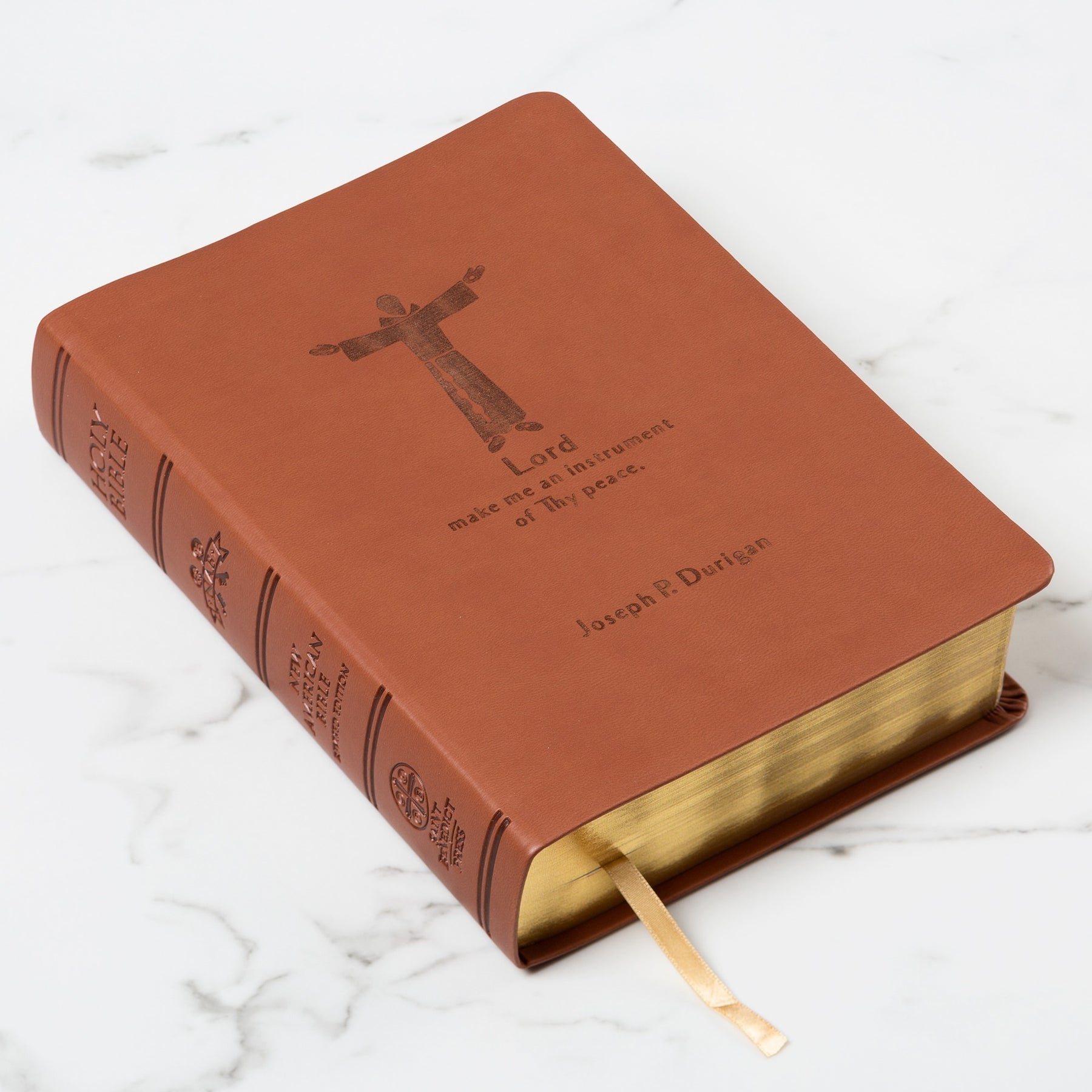 Personalized Saint Francis Bible | The Catholic Company®