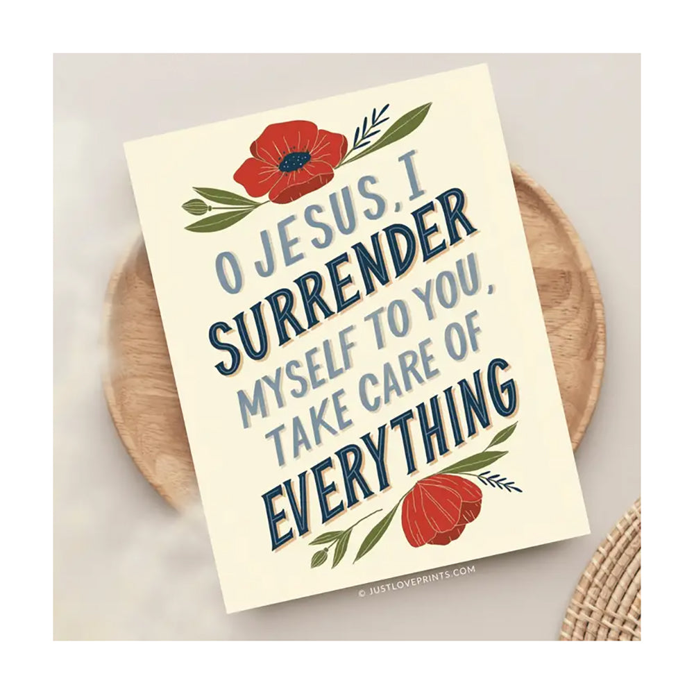 Surrender to Jesus Greeting Card | The Catholic Company®