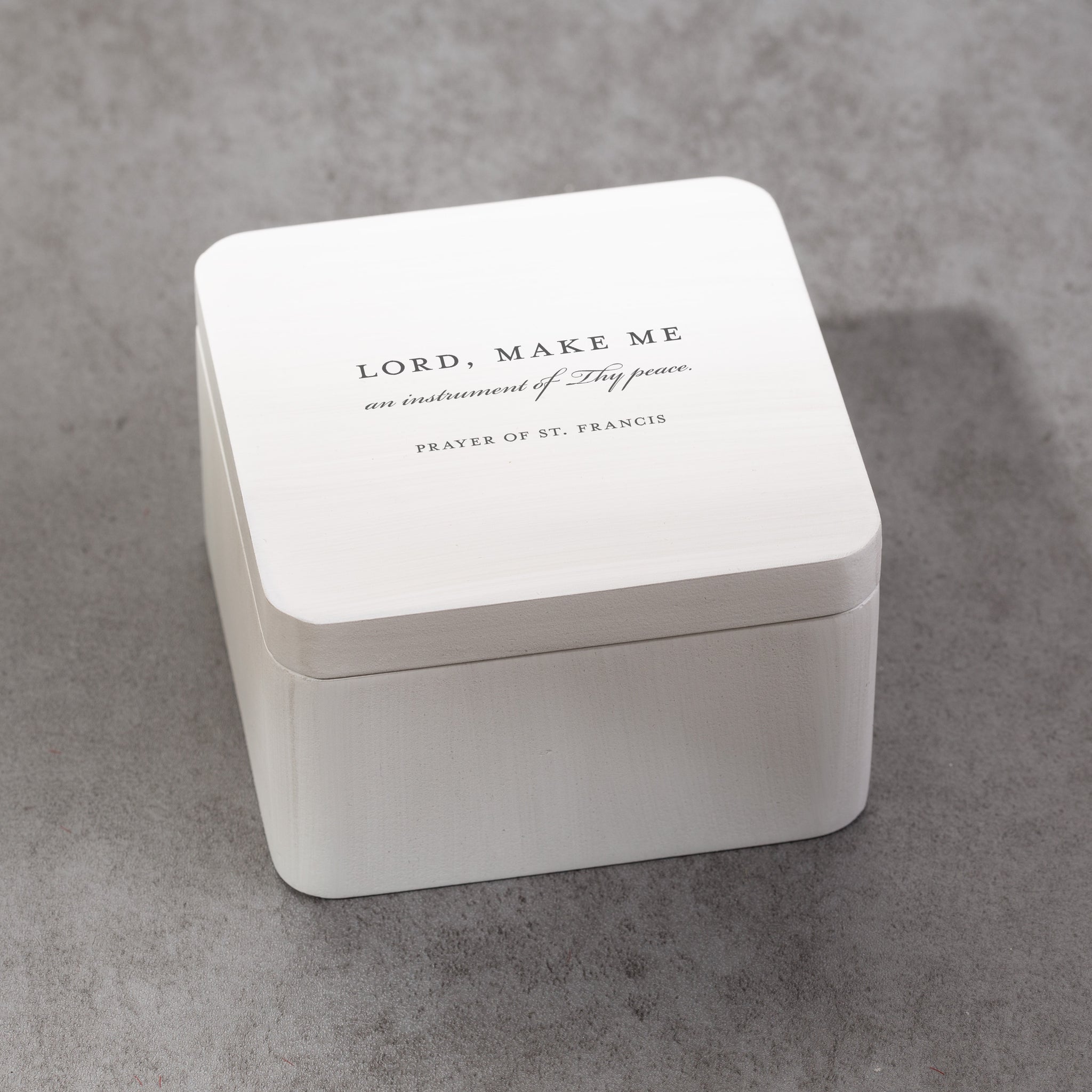 Prayer of St. Francis Keepsake Box | The Catholic Company®