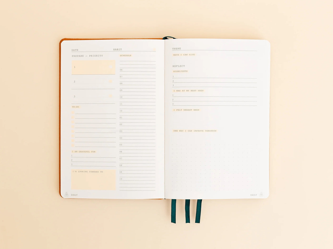 The Monk Manual Planner & Journal - 90 Day Planner or Extension Pack