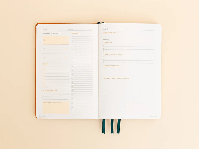 The Monk Manual Planner & Journal - 90 Day Planner or Extension Pack