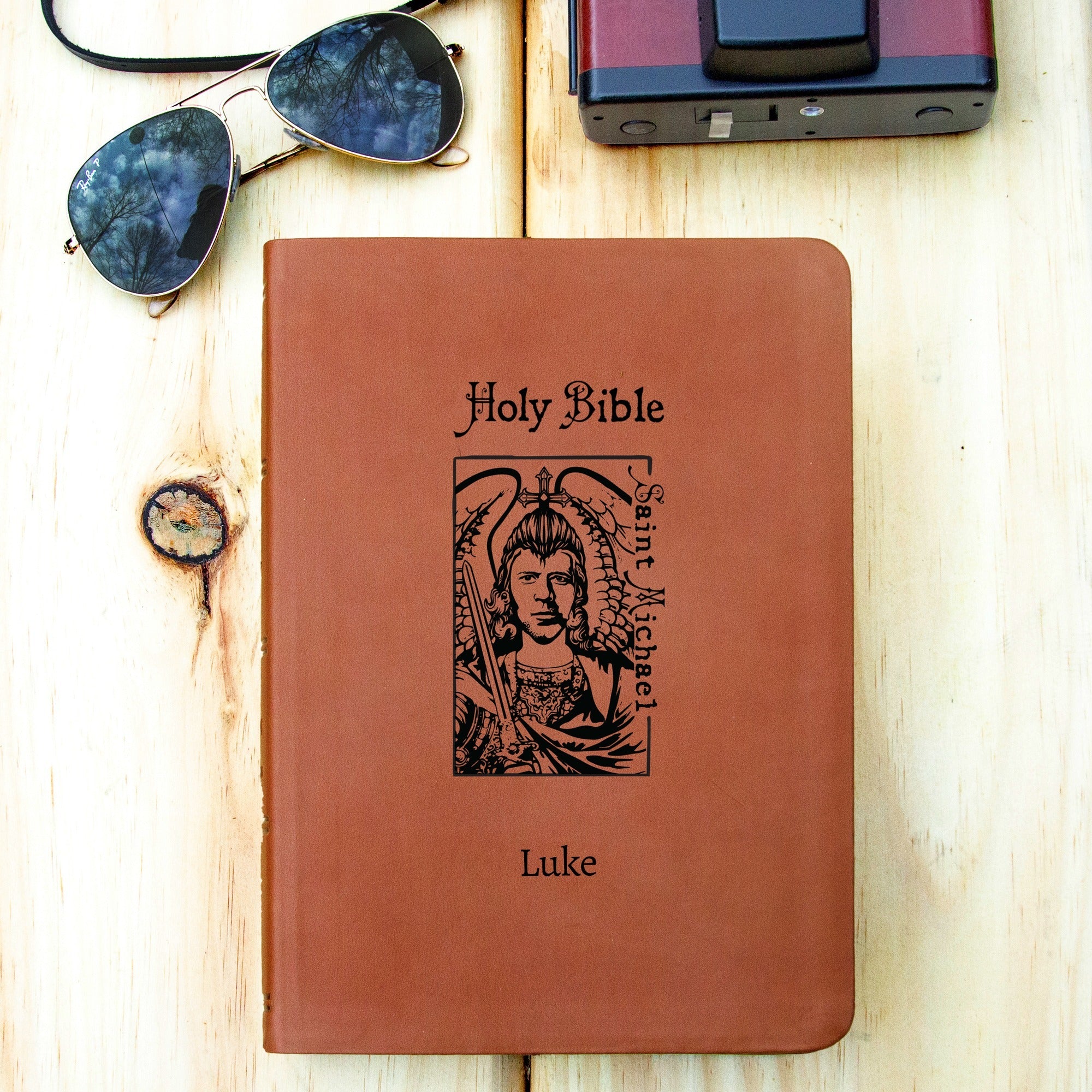 Personalized St. Michael Bible | The Catholic Company®