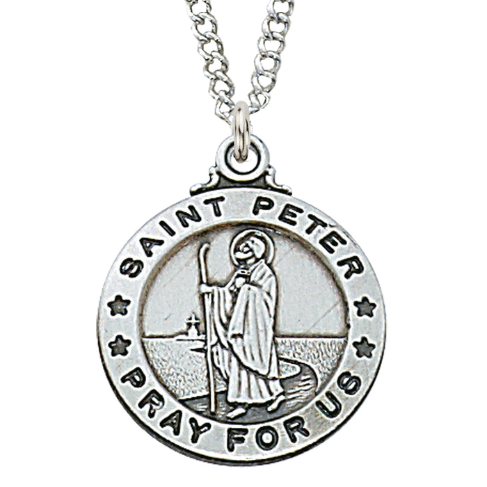 St. Peter Patron Saint Medal | The Catholic Company®