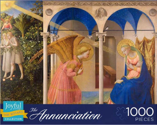 The Annunciation 1000 Piece Puzzle (Mysteries of the Rosary Series)