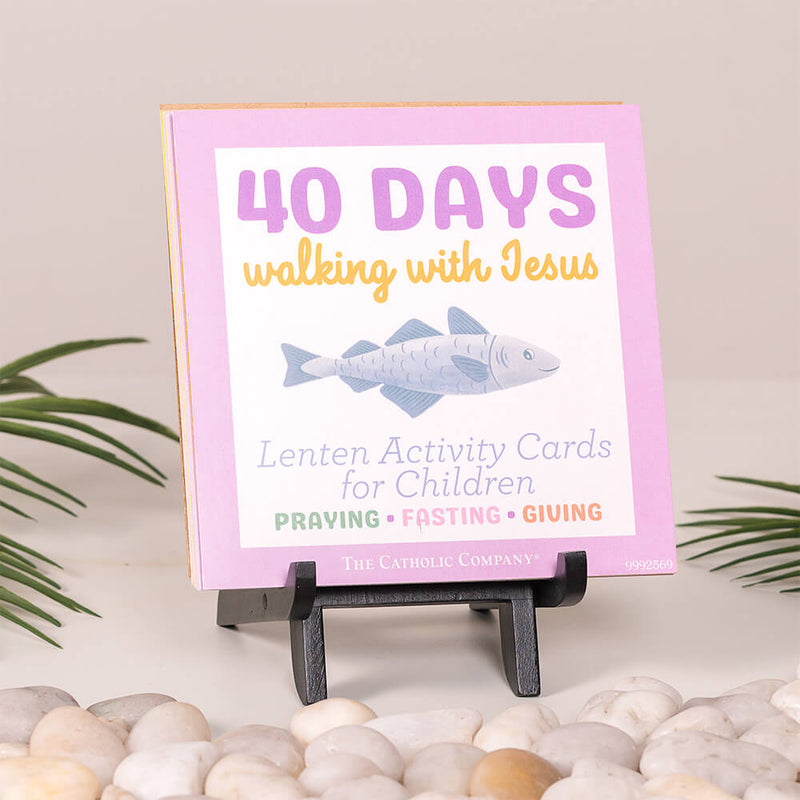 Walking with Jesus Lenten Activity Card Pack for Kids | The Catholic ...