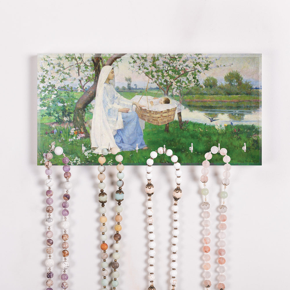 Our Lady of Spring Rosary Rack | The Catholic Company®
