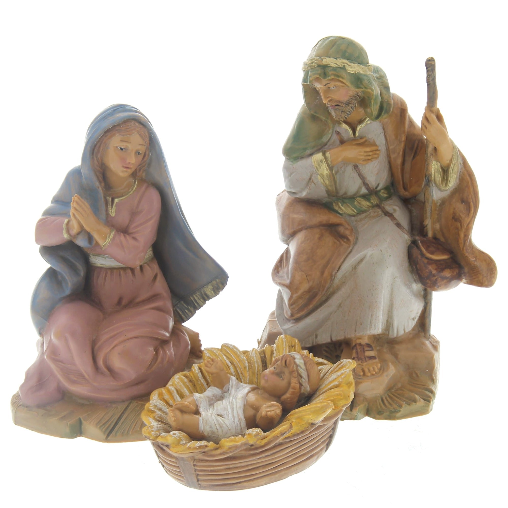 Fontanini 3 pc Holy Family 5" Scale | The Catholic Company®