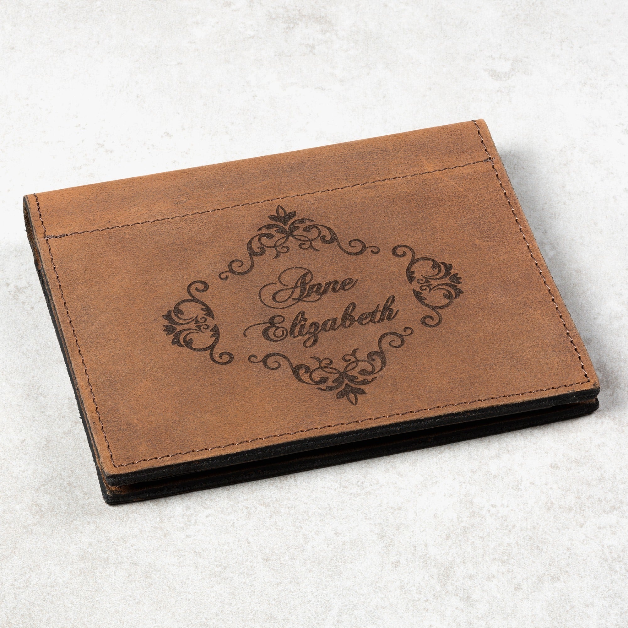 Personalized Damask Prayer Card Holder | The Catholic Company®