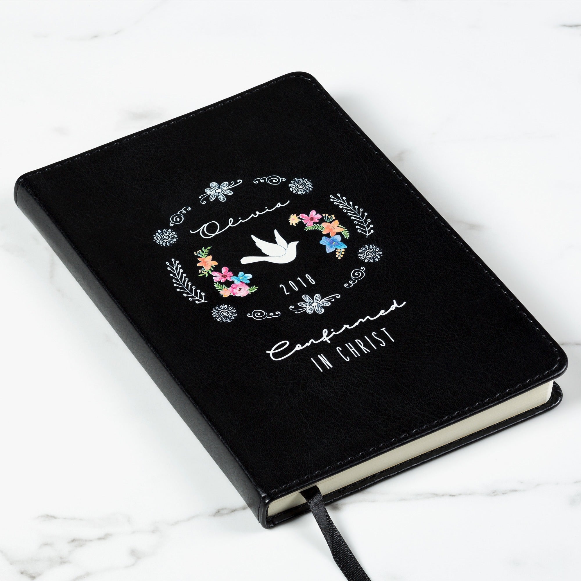 Personalized Boho Floral Confirmation Journal | The Catholic Company®
