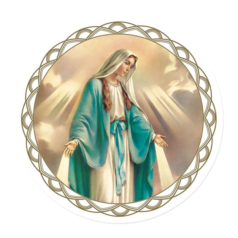 Our Lady of Grace Auto Glass Window Sticker | The Catholic Company®