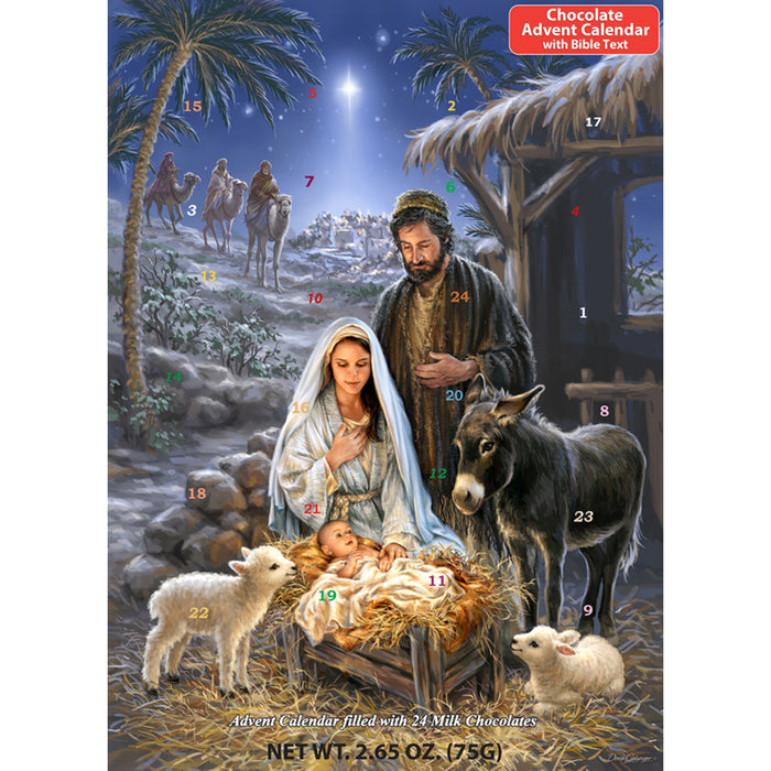 Star of Wonder Chocolate Advent Calendar | The Catholic Company®