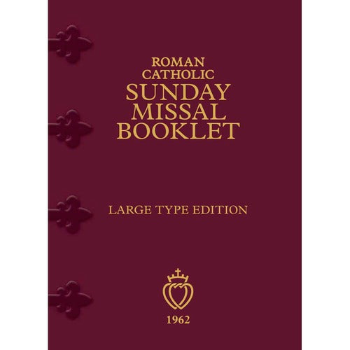 Sunday Missal Booklet - Large Type (Latin Mass) | The Catholic Company®