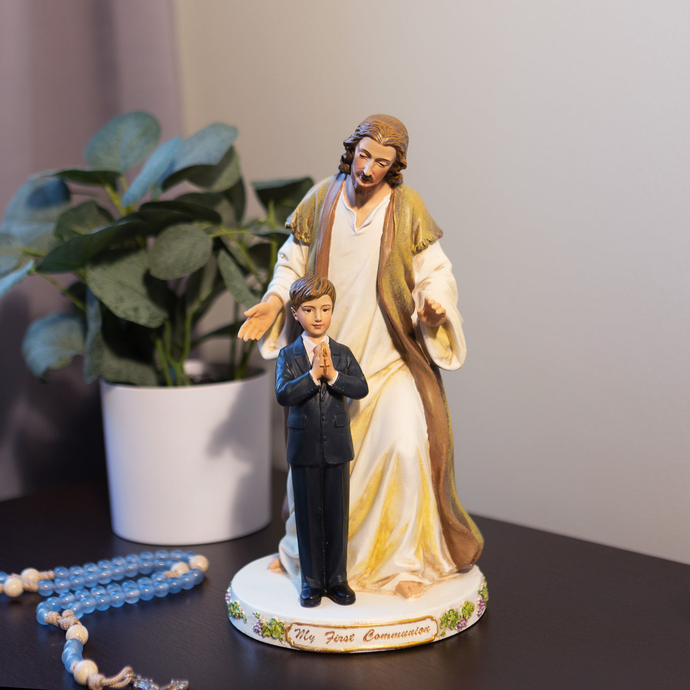 First Communion Jesus Figurine - Boy | The Catholic Company®