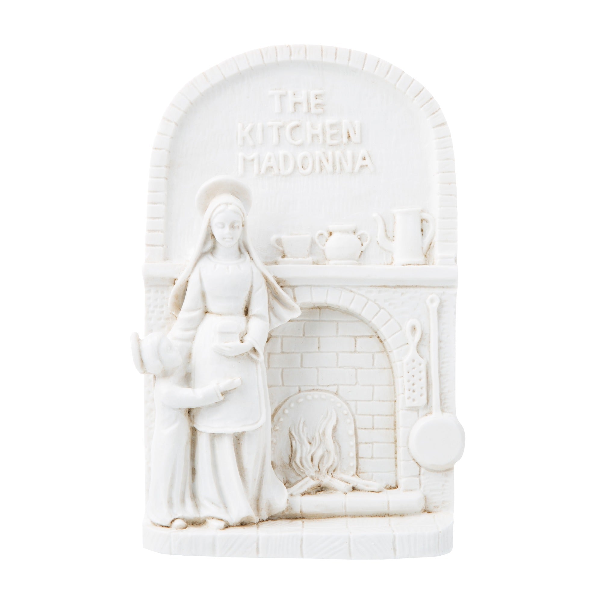Ivory Kitchen Madonna & Child Plaque | The Catholic Company®