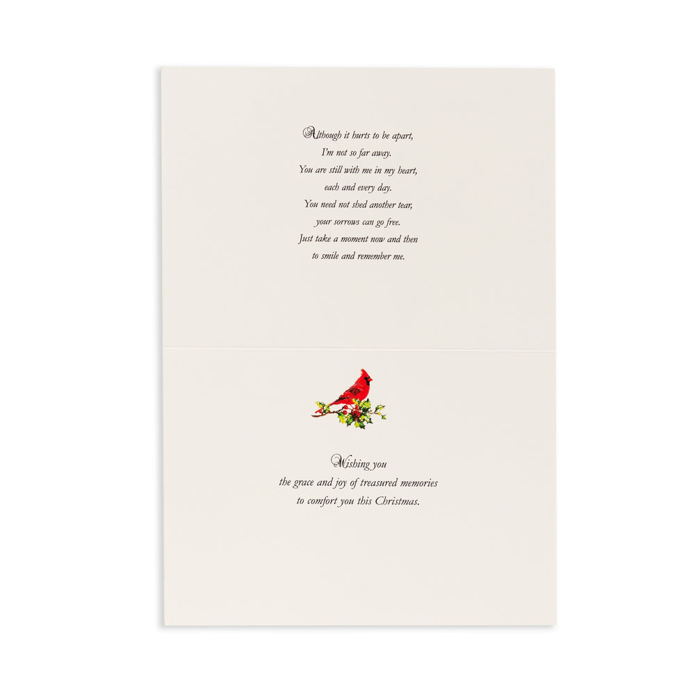 Single Cardinal Memorial Christmas Card | The Catholic Company®