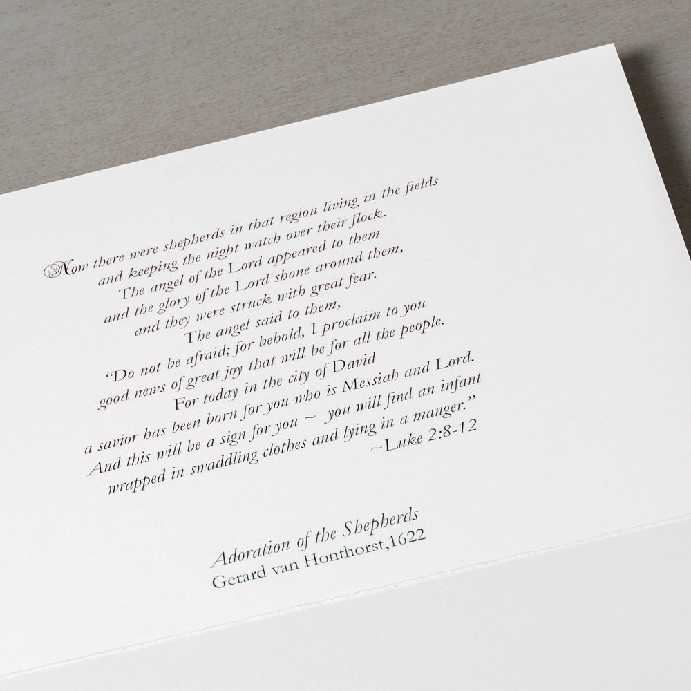 Adoration of the Shepherds Christmas Cards - Set of 20 | The Catholic ...